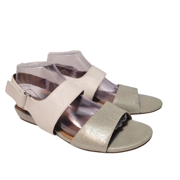Naturalizer | Shoes | Naturalizer Silver White Leather Lanna N5 Comfort ...